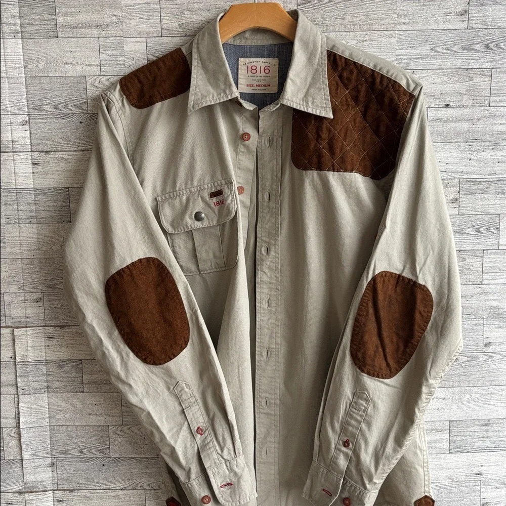 Remington | Shirts | Vintage Remington Arms Co Hunting Shirt 816 Cotton ...